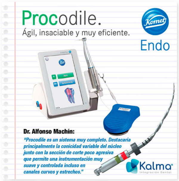 ¿Conoces lo último en limas para endodoncia mecánica? Lima Procodile